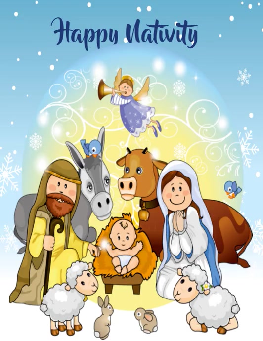 happy Nativity Template | PosterMyWall