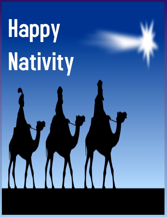 happy Nativity Template | PosterMyWall