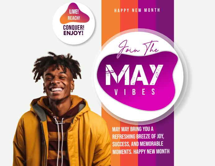 Happy new month, welcome, January February Ma Template | PosterMyWall