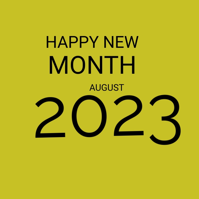 Month Of August