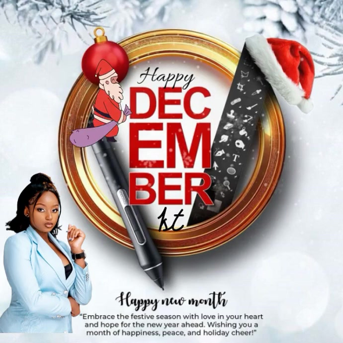 Happy new month/December Template | PosterMyWall