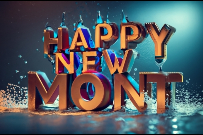 Happy new month Template | PosterMyWall