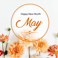 Happy new month may Template | PosterMyWall