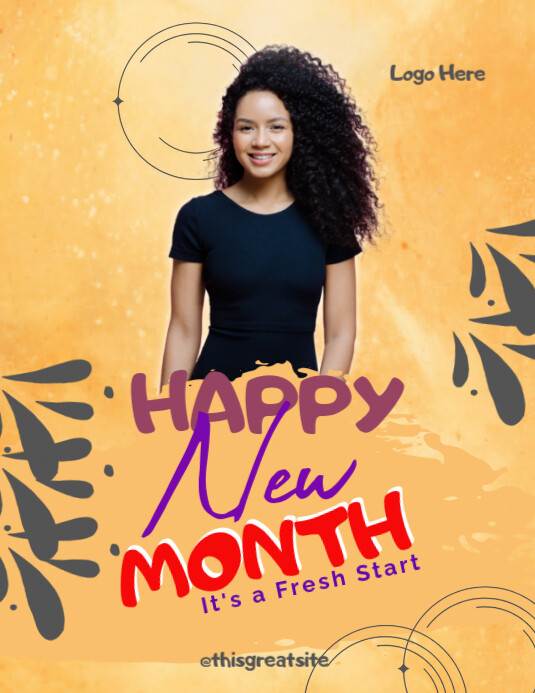 Happy New Month Template | PosterMyWall