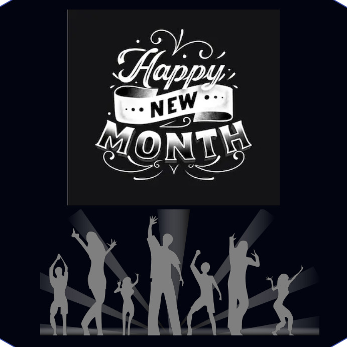happy new month Template | PosterMyWall