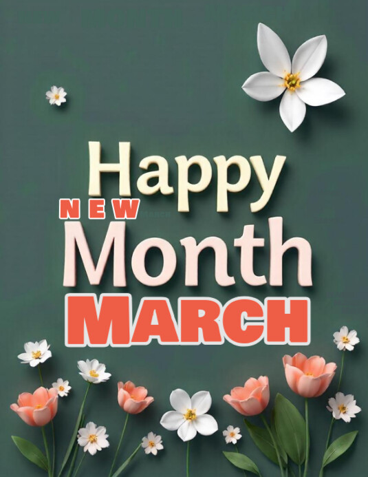 Happy New Month Template | PosterMyWall