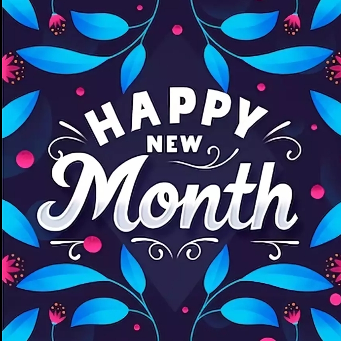 Copy of Happy new month | PosterMyWall