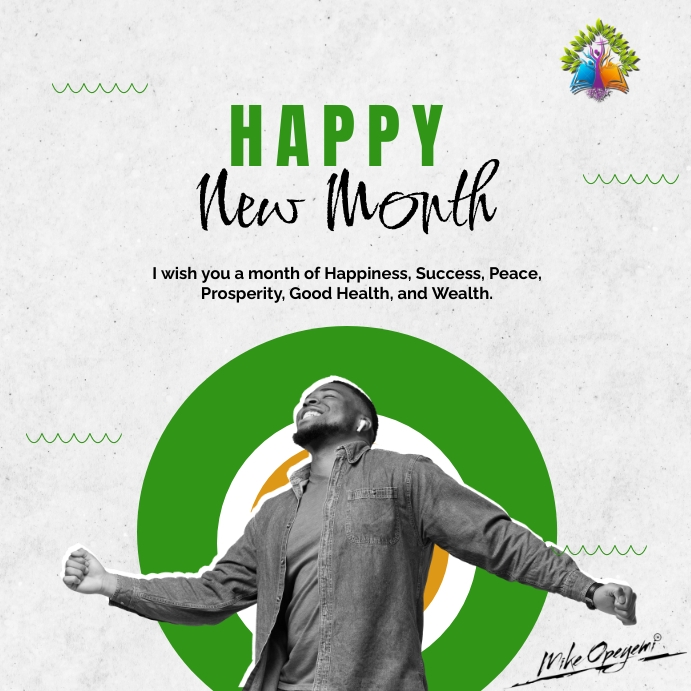 Happy new month Template | PosterMyWall