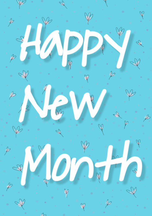 Happy New Month Template | PosterMyWall