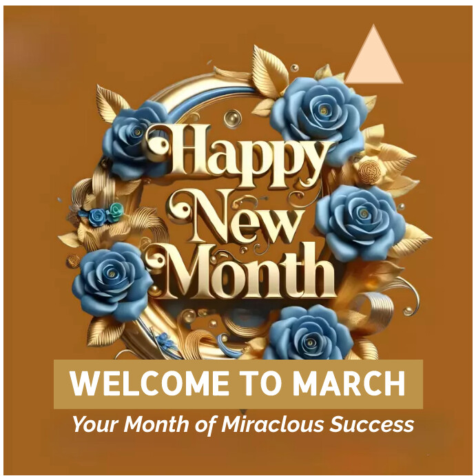 Plantilla de Happy New Month Design Template | PosterMyWall