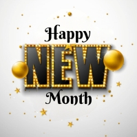 Happy new month Template | PosterMyWall