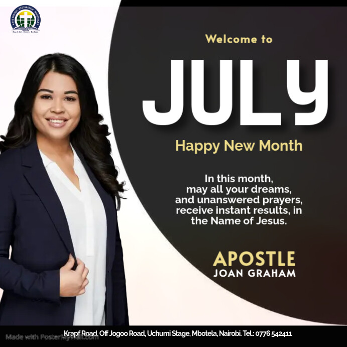 Plantilla de happy new month | PosterMyWall
