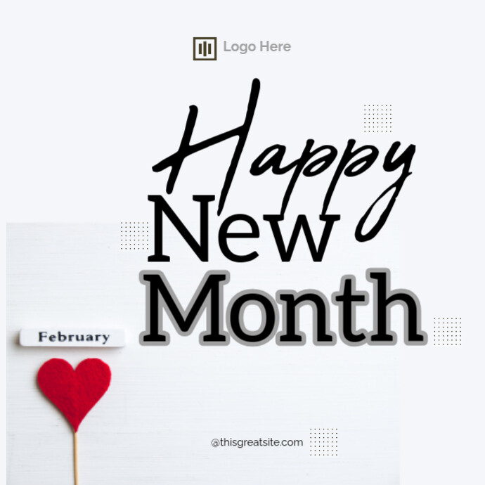 Happy New Month Template | PosterMyWall