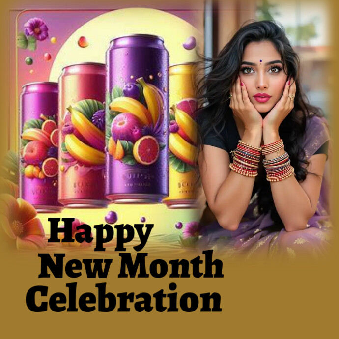 Happy new month Template | PosterMyWall