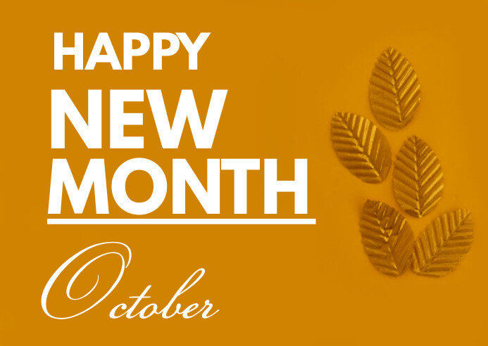 Happy new month Template | PosterMyWall