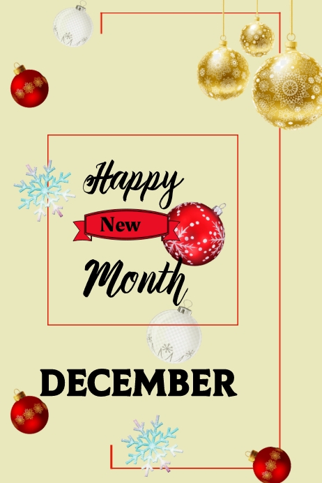 Happy new month Template | PosterMyWall