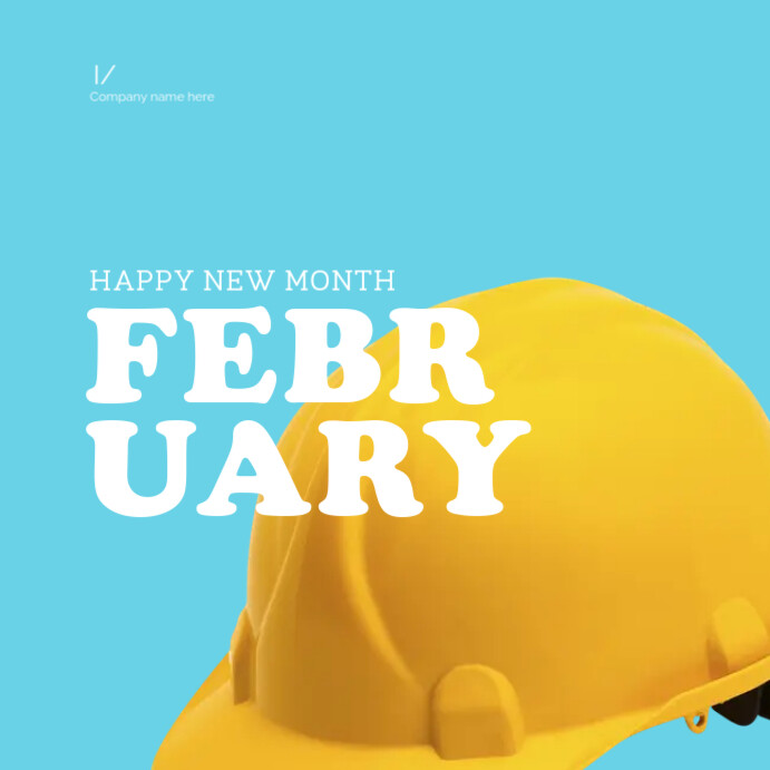 happy new month February flyer Template | PosterMyWall