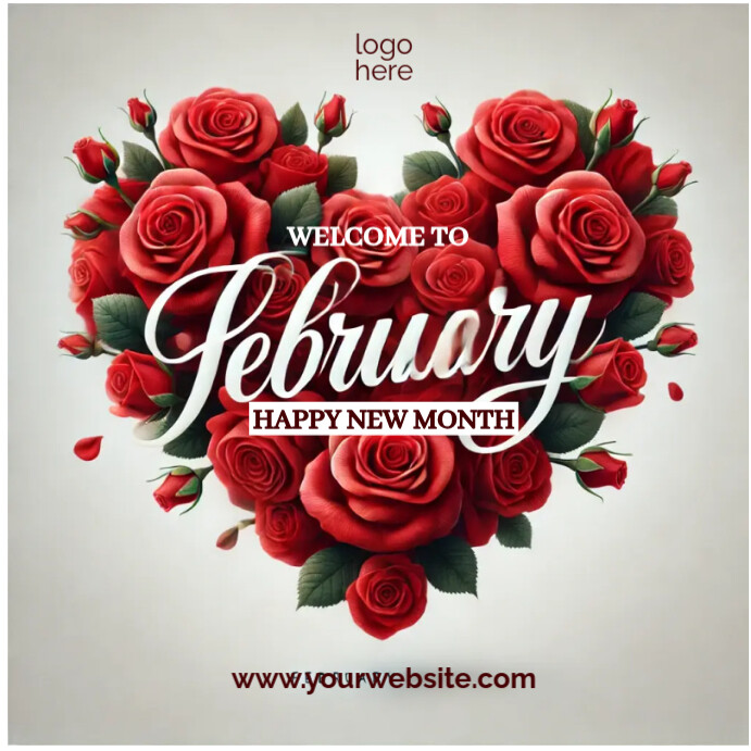 Happy new month flyer Template | PosterMyWall