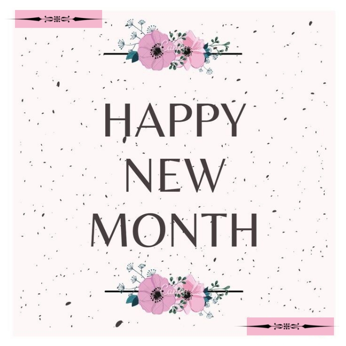 Happy new month flyer Template | PosterMyWall