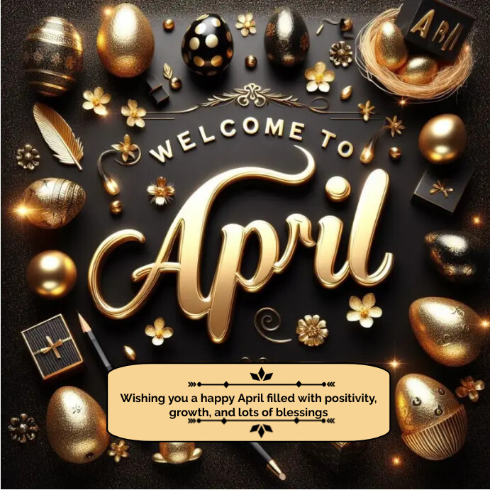 Happy new month flyer design Template | PosterMyWall