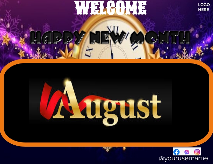 Copy of HAPPY NEW MONTH FLYER | PosterMyWall