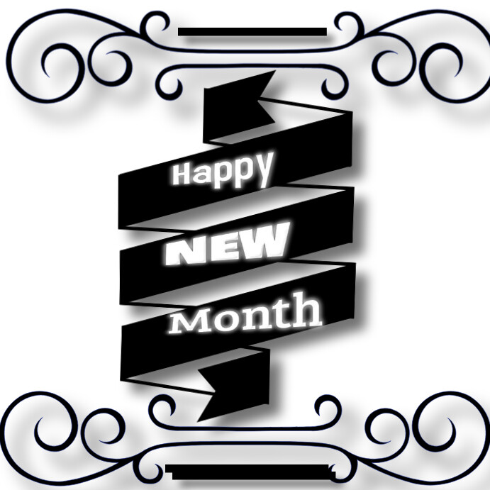 Happy New Month flyer template | PosterMyWall