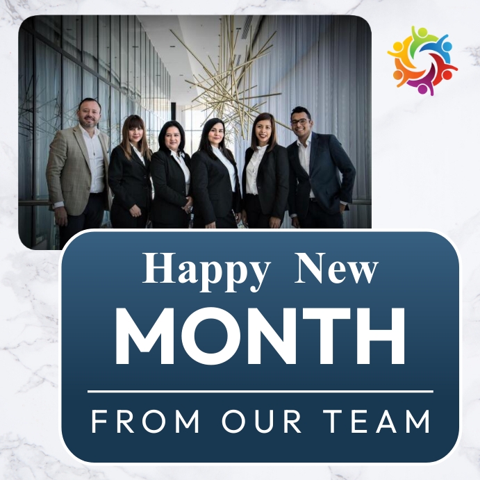 happy new month from our team Template | PosterMyWall