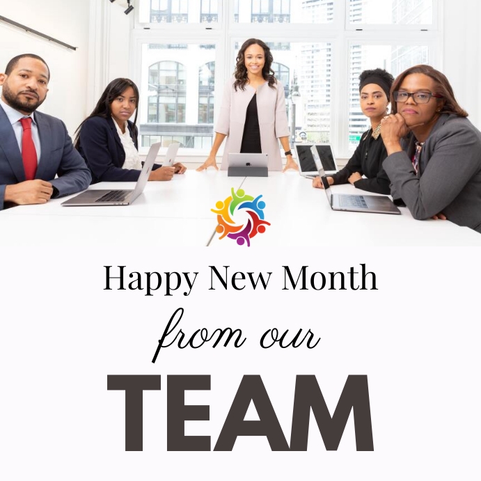 happy new month from our team Template | PosterMyWall