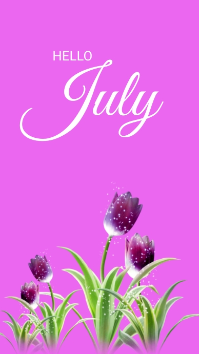 Cute Hello July