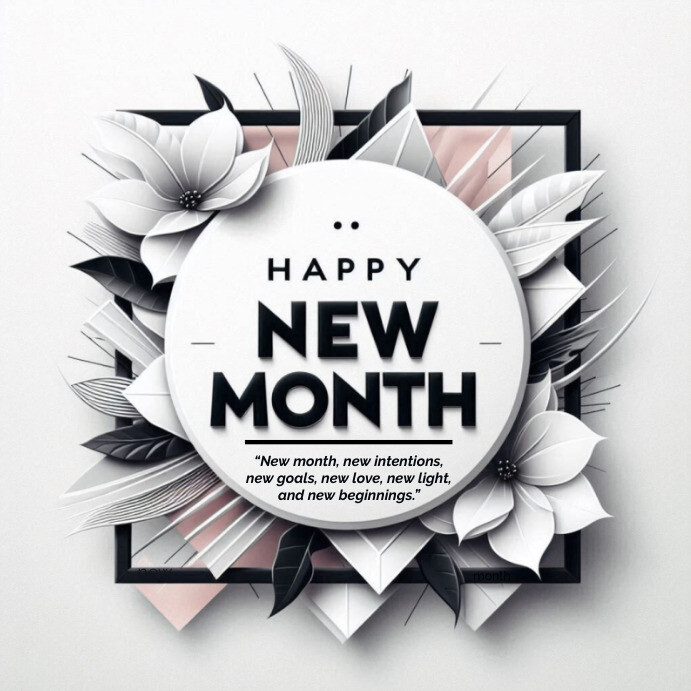 Happy New Month Instagram Post Template | PosterMyWall