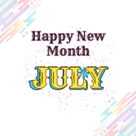Happy New Month Post Template | PosterMyWall