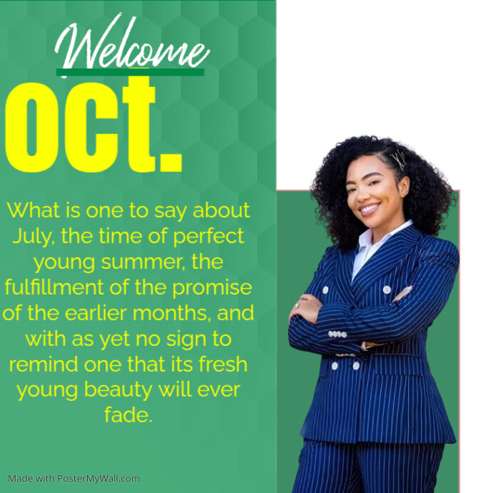 Happy new month/july Template | PosterMyWall