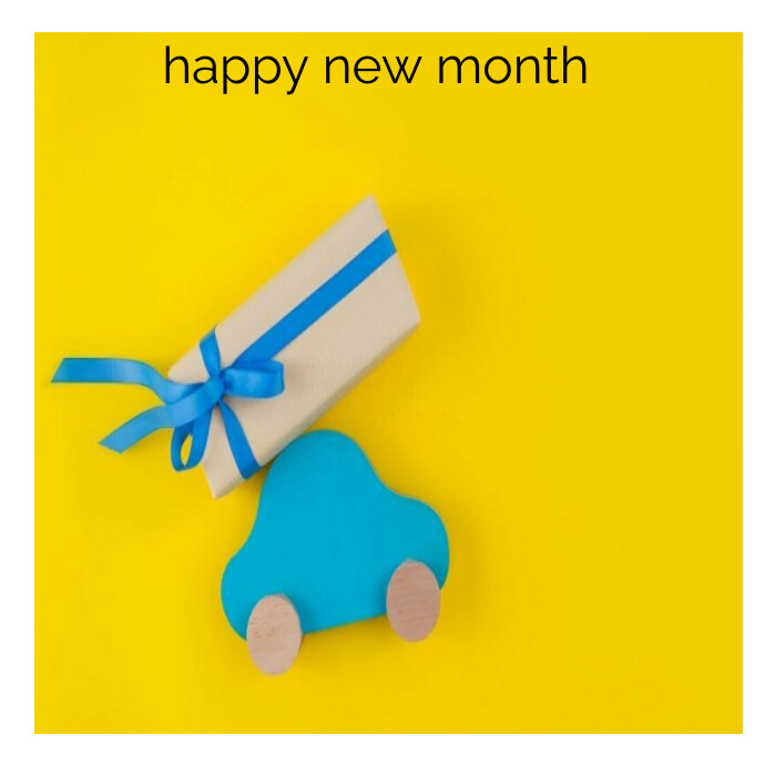 Happy new month logo design template | PosterMyWall