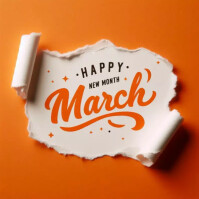 Happy new month March Template | PosterMyWall