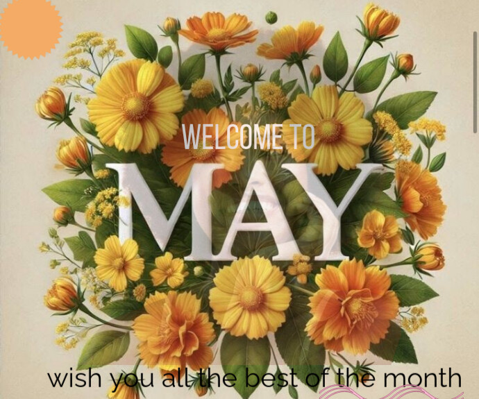 Plantilla de Happy new month /May | PosterMyWall