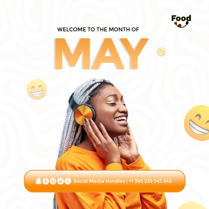 Happy New Month May Template | PosterMyWall