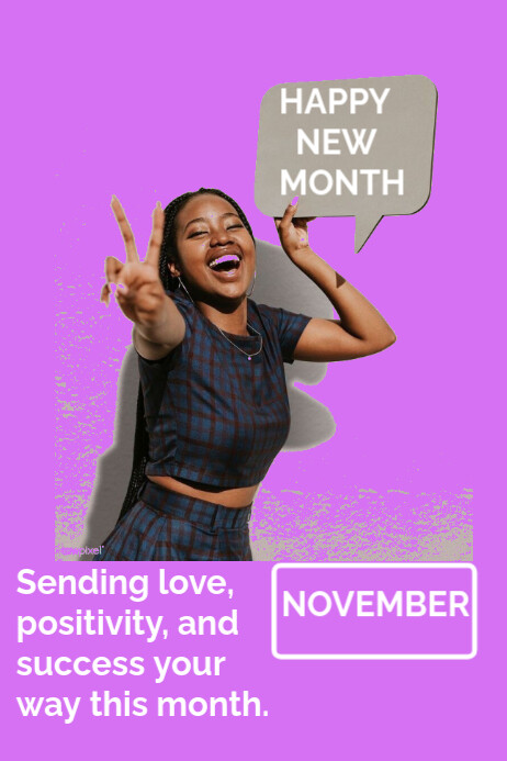 Happy New Month message Template | PosterMyWall
