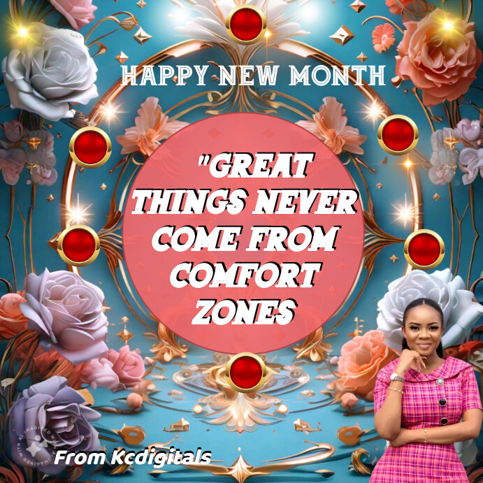 Happy New Month Motivational Quote Template | PosterMyWall