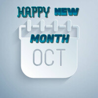 Happy New Month flyer template | PosterMyWall