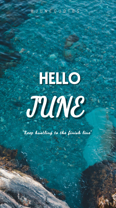 Happy New Month Of June Instagram Story Template | PosterMyWall