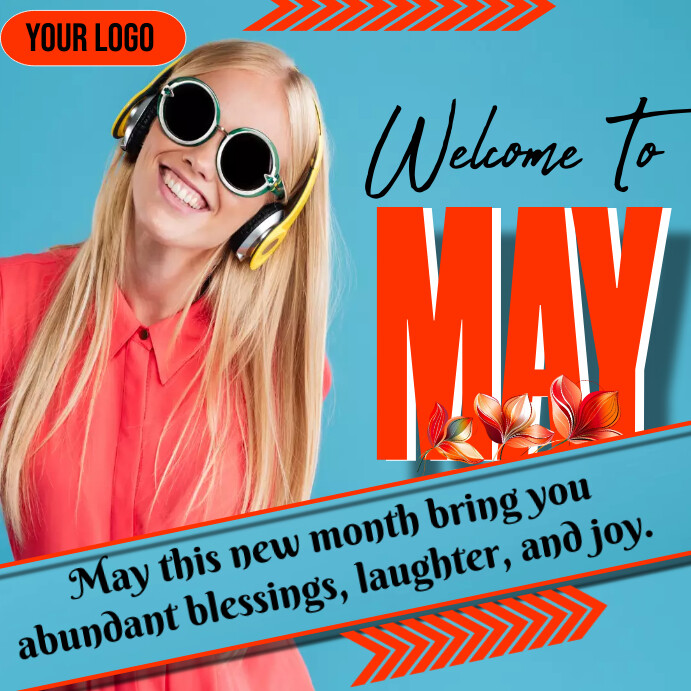 Plantilla de Happy new month of may design template | PosterMyWall