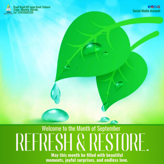 happy new month of September Template | PosterMyWall