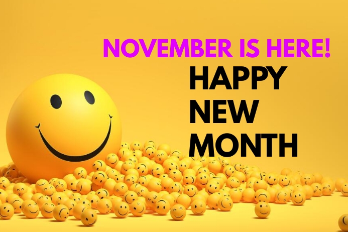 Happy New Month Template | PosterMyWall