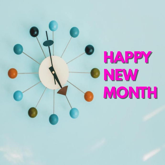 Happy New Month Template | PosterMyWall