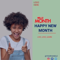 New month template | PosterMyWall