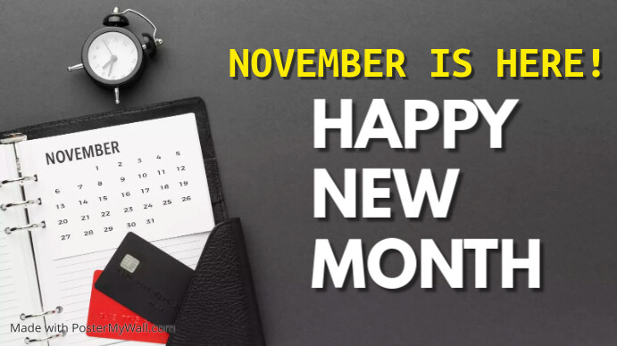 Happy New Month Template | PosterMyWall