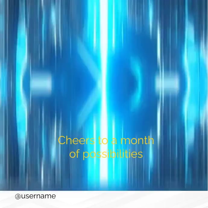 Happy new month video Animation Template | PosterMyWall