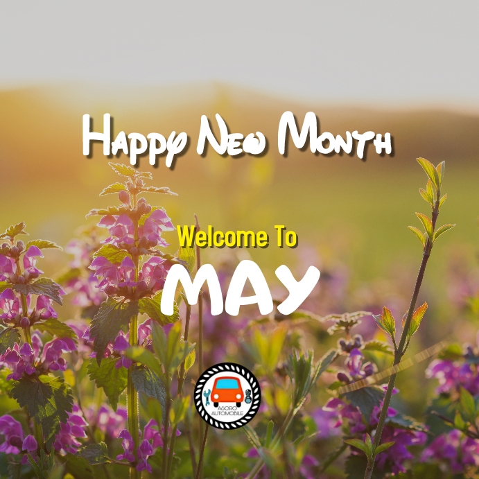Plantilla de Feliz Nuevo Mes Folleto de Bienvenida a Mayo | PosterMyWall