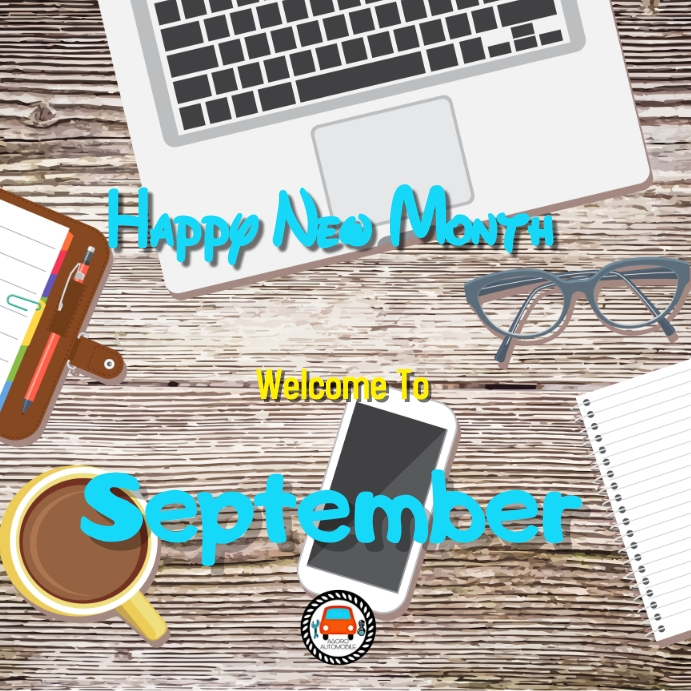 Happy New Month Welcome To September (2) Template | PosterMyWall