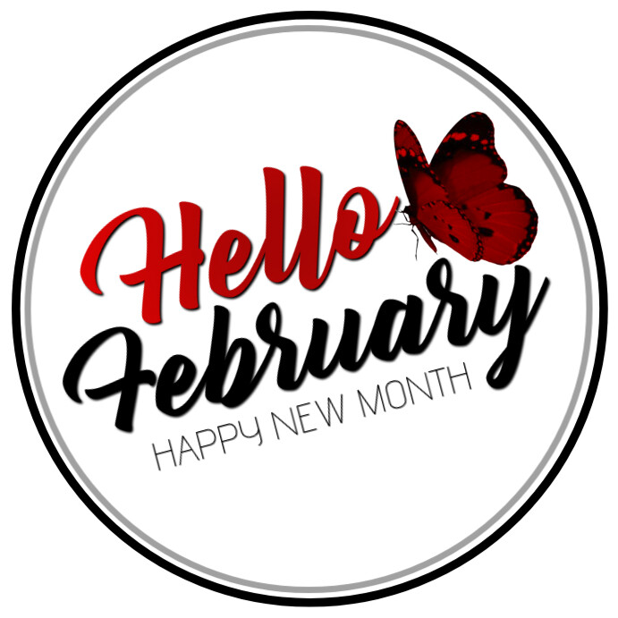 Happy new month white design Instagram post Template | PosterMyWall